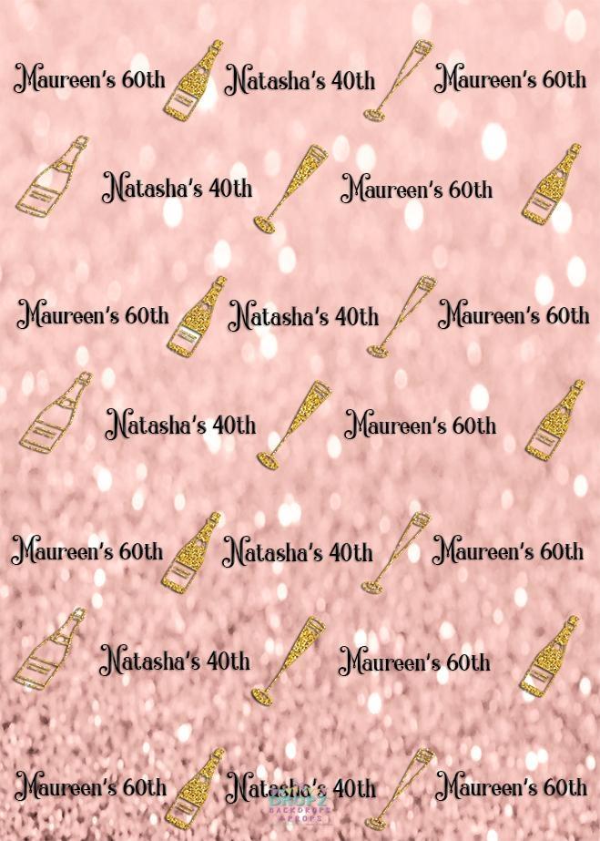 Custom Made Birthday Banner | Dropz Backdrops | Dropz Backdrops Australia