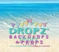 Summer Beach Photography Backdrop 3 | Dropz Backdrops | Dropz Backdrops ...