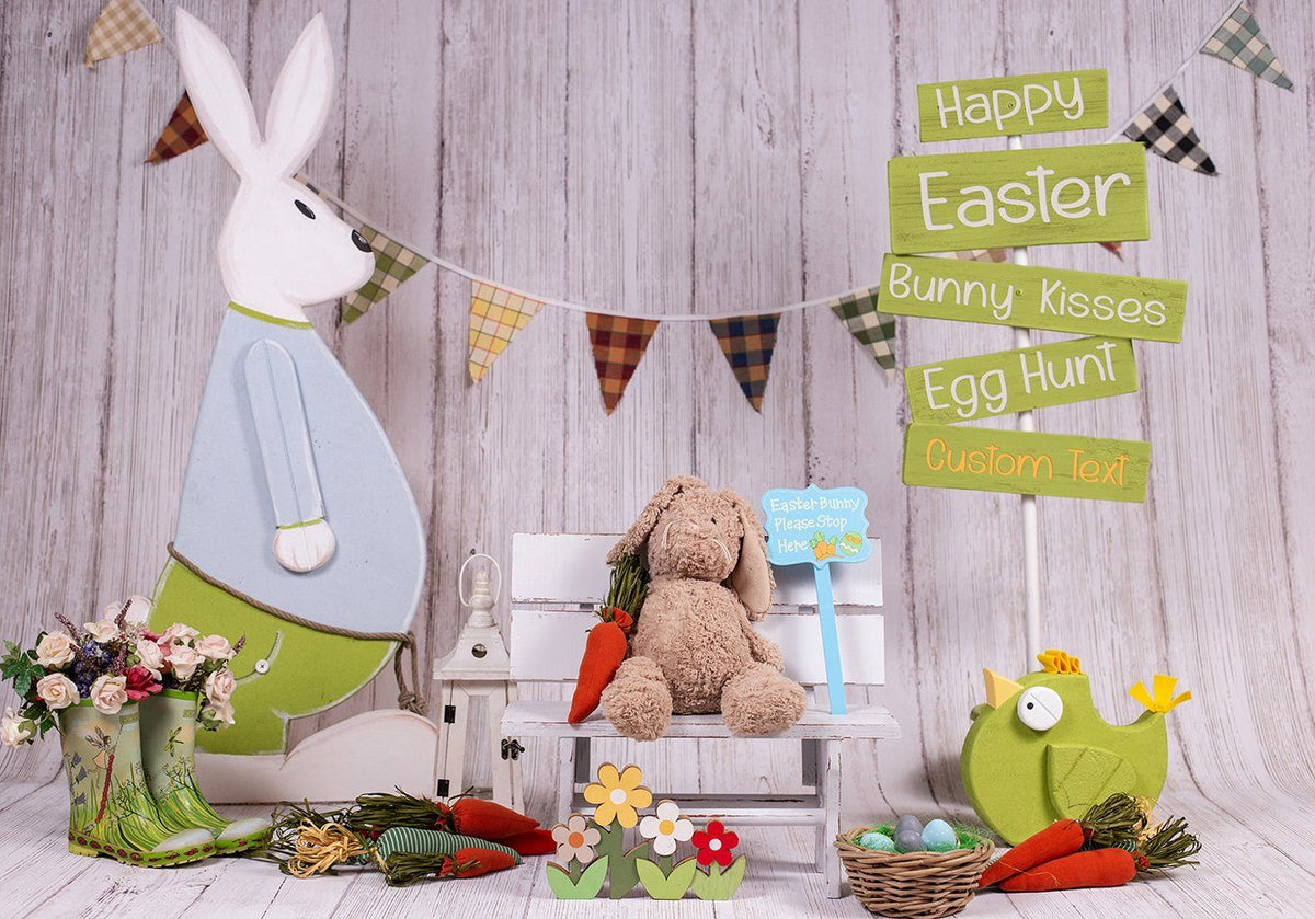 Personalised Easter Backdrop | Dropz Backdrops | Dropz Backdrops Australia