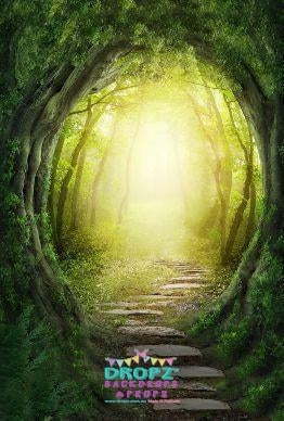 Enchanted Forest Photo Backdrop | Dropz Backdrops | Dropz Backdrops ...