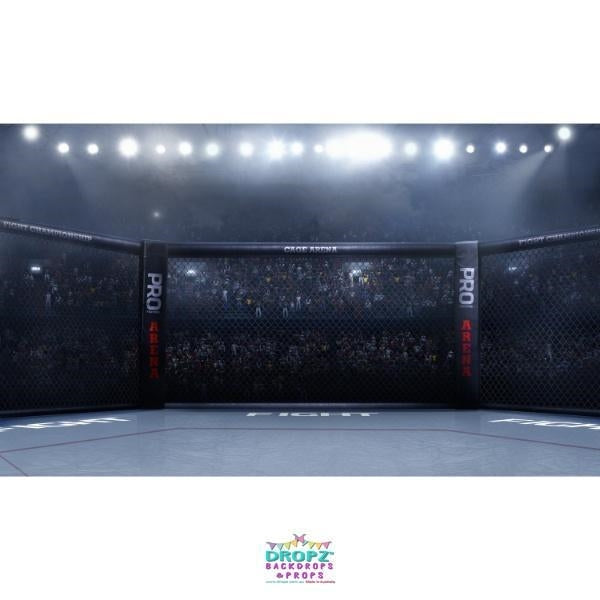 MMA UFC Mixed Martial Arts Backdrop | Dropz Backdrops | Dropz Backdrops ...