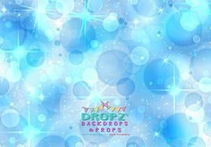 Blue Bubble Photo Backdrop | Dropz Backdrops | Dropz Backdrops Australia
